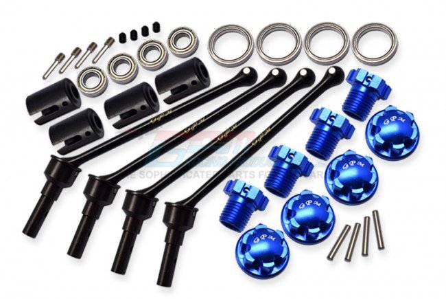 TRAXXAS MAXX WIDEMAXX 110mm precision CVD shaft and wheel lock kit ...