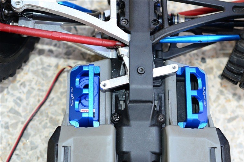 TRAXXAS MINI E-REVO Aluminium Servo Protector - 2pcs set - GPM ERV024X