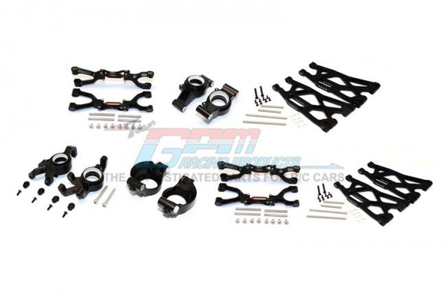 TRAXXAS X-MAXX CNC-style Aluminium Arm & C-hub Reinforcement TXM100 by GPM