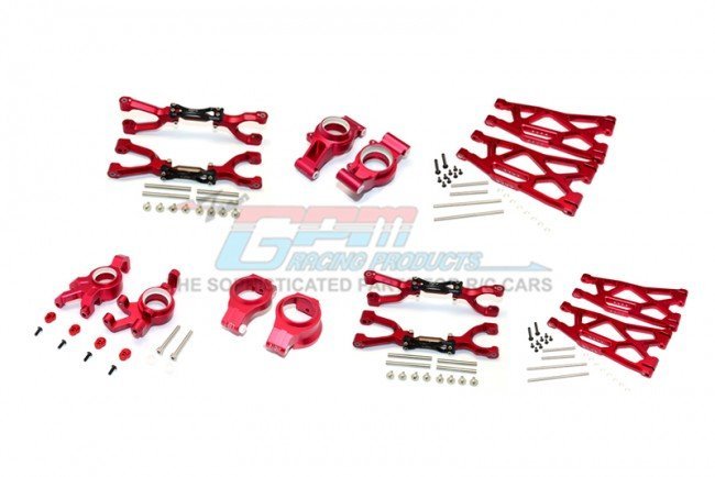 TRAXXAS X-MAXX CNC-style Aluminium Arm & C-hub Reinforcement TXM100 by GPM